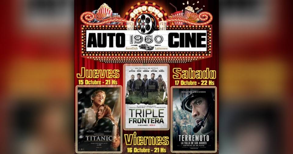 Autocine 1960: Gran inauguración de un autocine en Laferrere - El ...