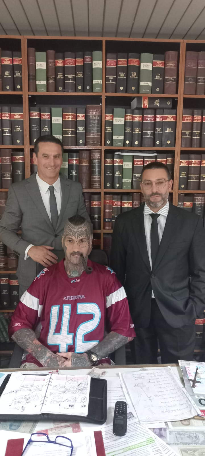 Hugo Lopez Carribero recibió a Gonzalo Patón Basile en La Matanza - El ...