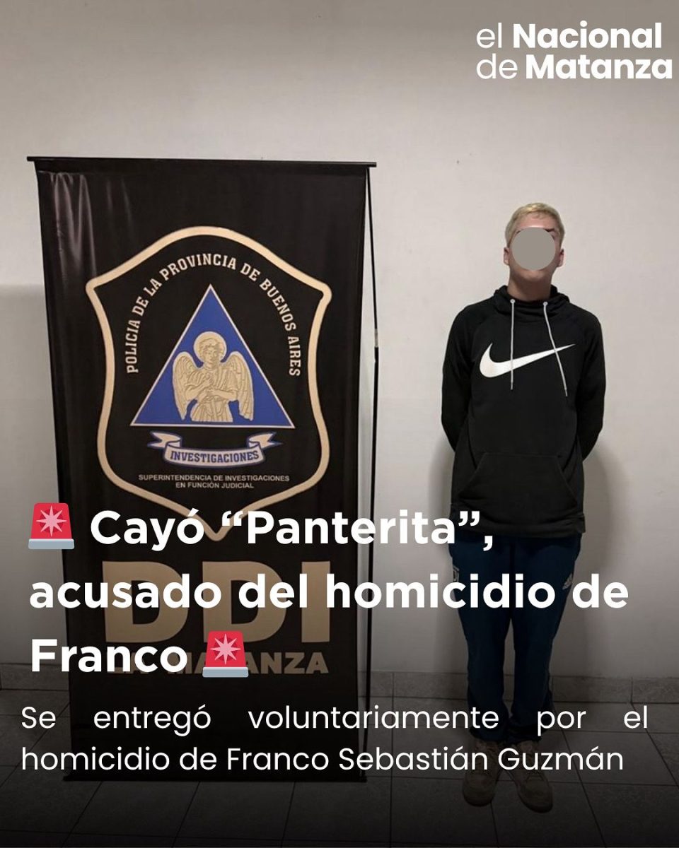 Villa Dorrego: detuvieron al joven acusado del homicidio de Franco ...